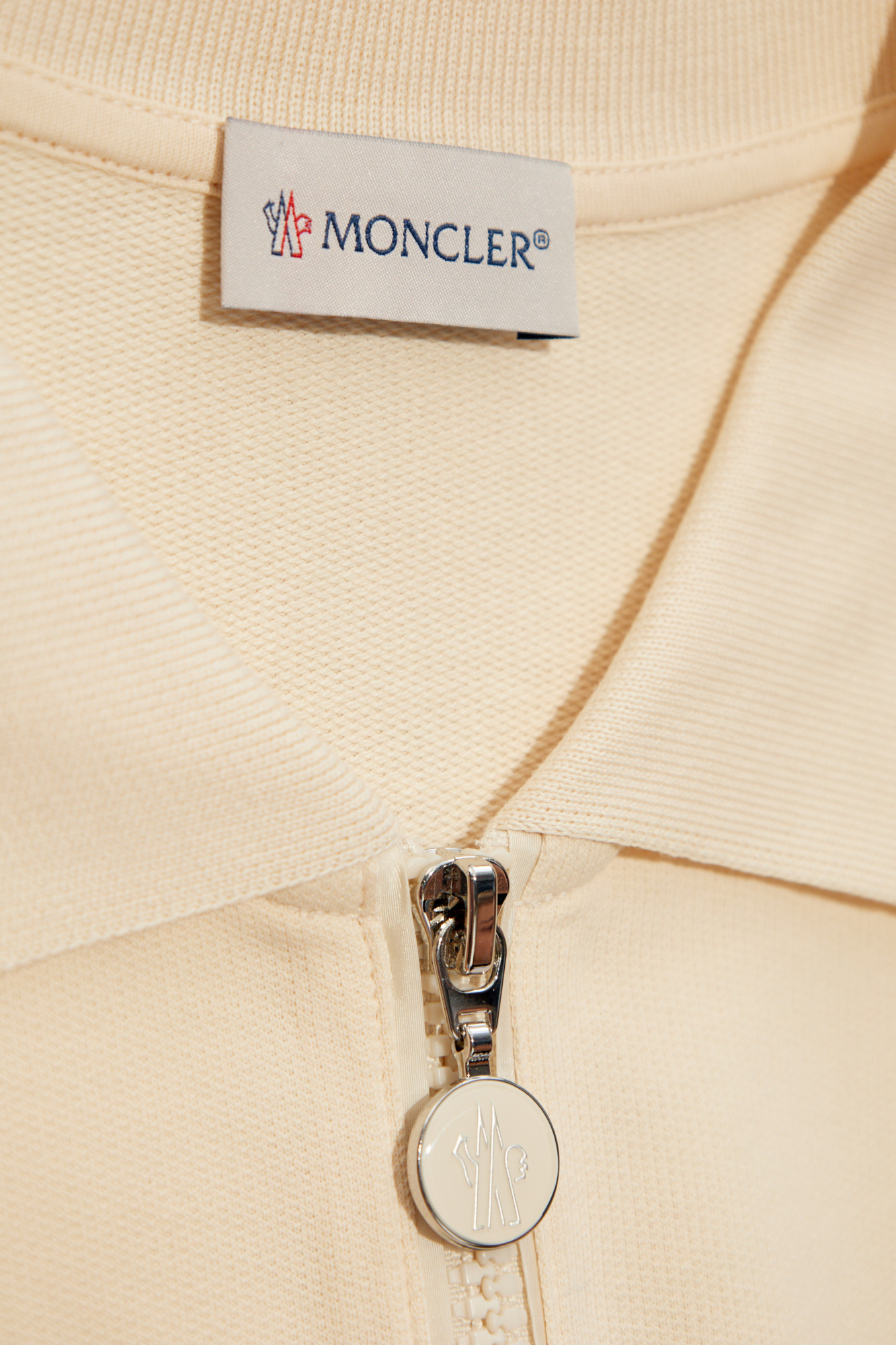 Cream Cotton dress Moncler Vitkac Canada